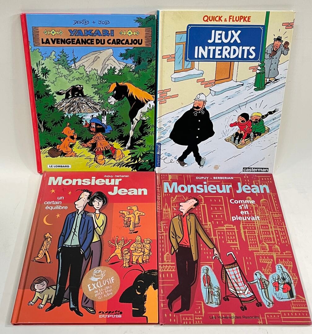 BANDE DESSINEE. - Derib et JOB, YAKARI... | Bandes dessinées: enchères