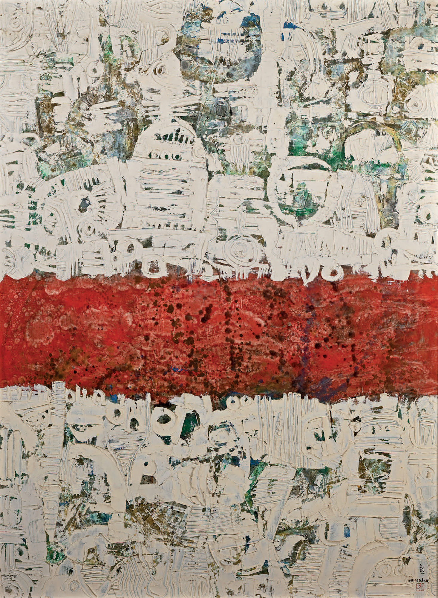 Shoichi HASEGAWA (1929-2023)Sans... | Tableaux contemporains: enchères