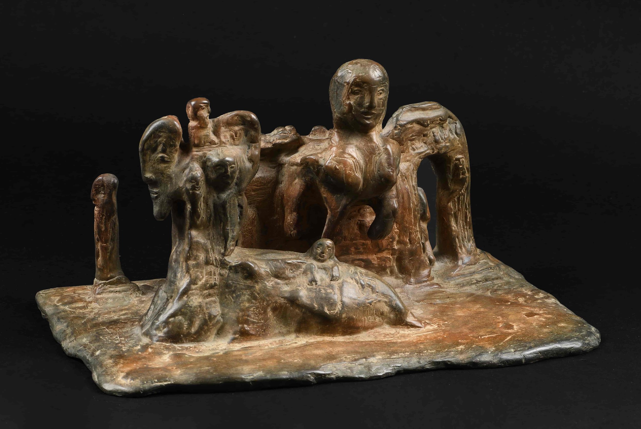 Léon LEVKOVITCH (1936-2025) Sortir de la ville - and... | Bronzes: bids