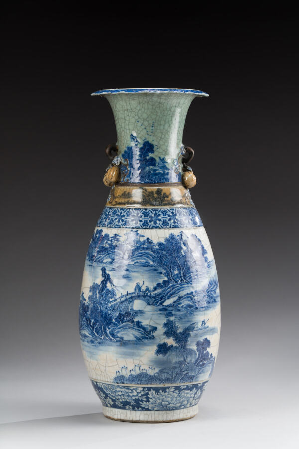 Chine, Nankin, fin XIXe sièclePaire de vase... | Arts d'Asie: enchères