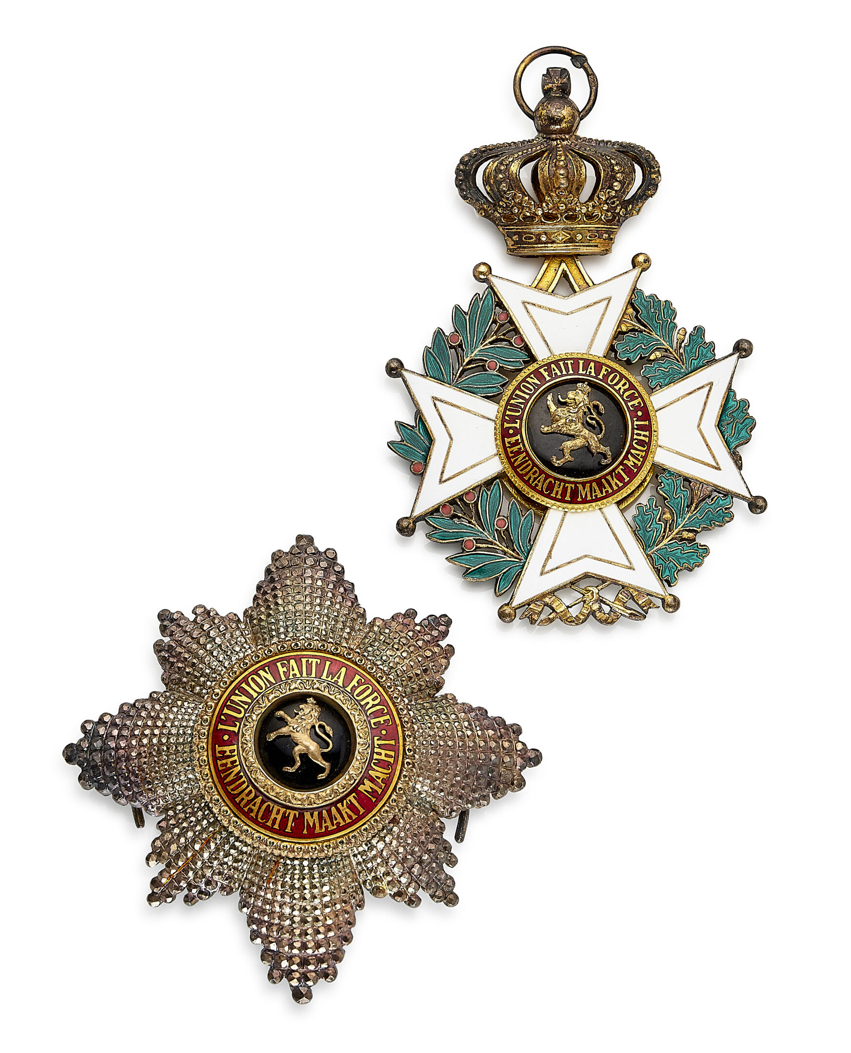 Belgium - Order of Leopold, founded in 1832, se... | Histo medals: bids