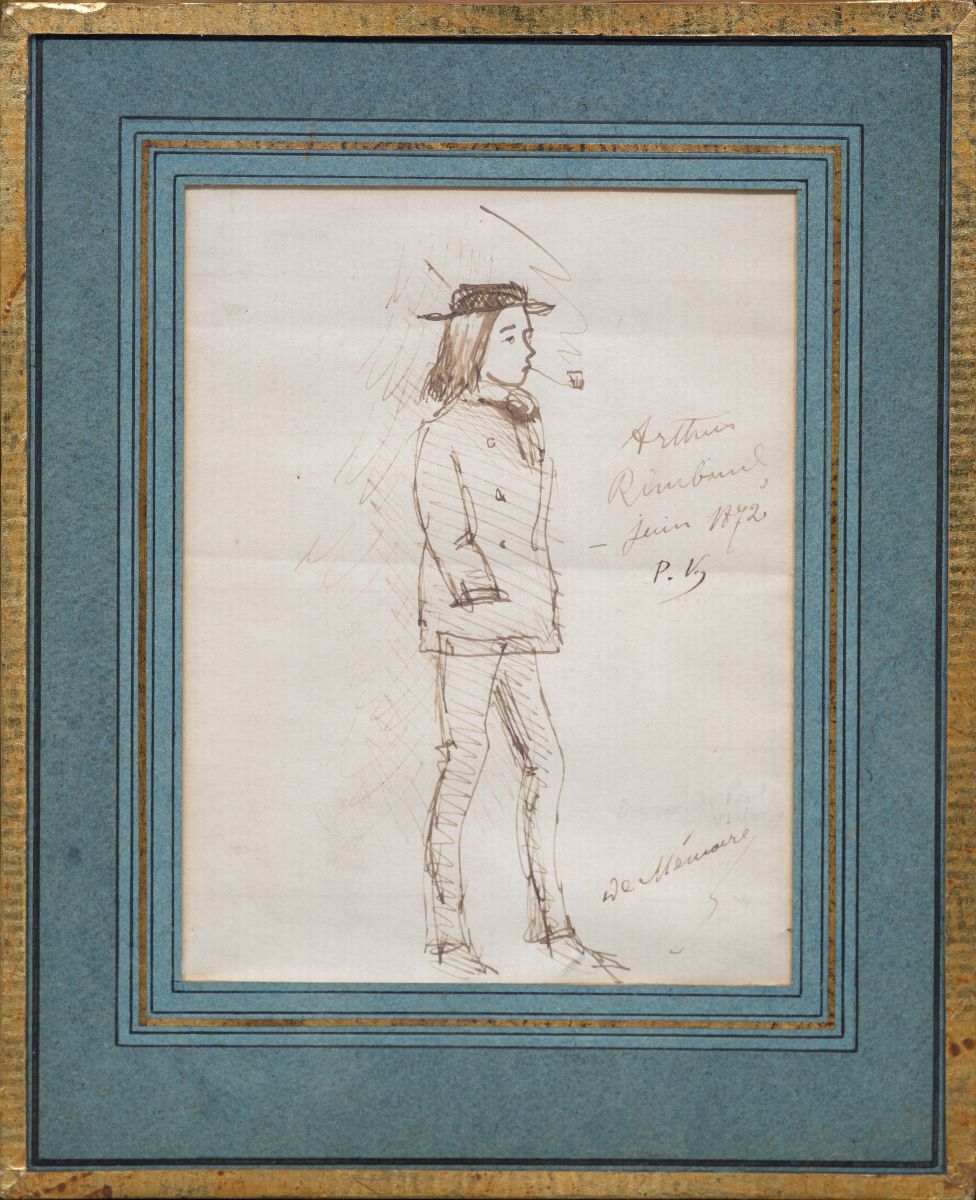 公告 | Drouot unveils a long-lost portrait of Arthur Rimbau...