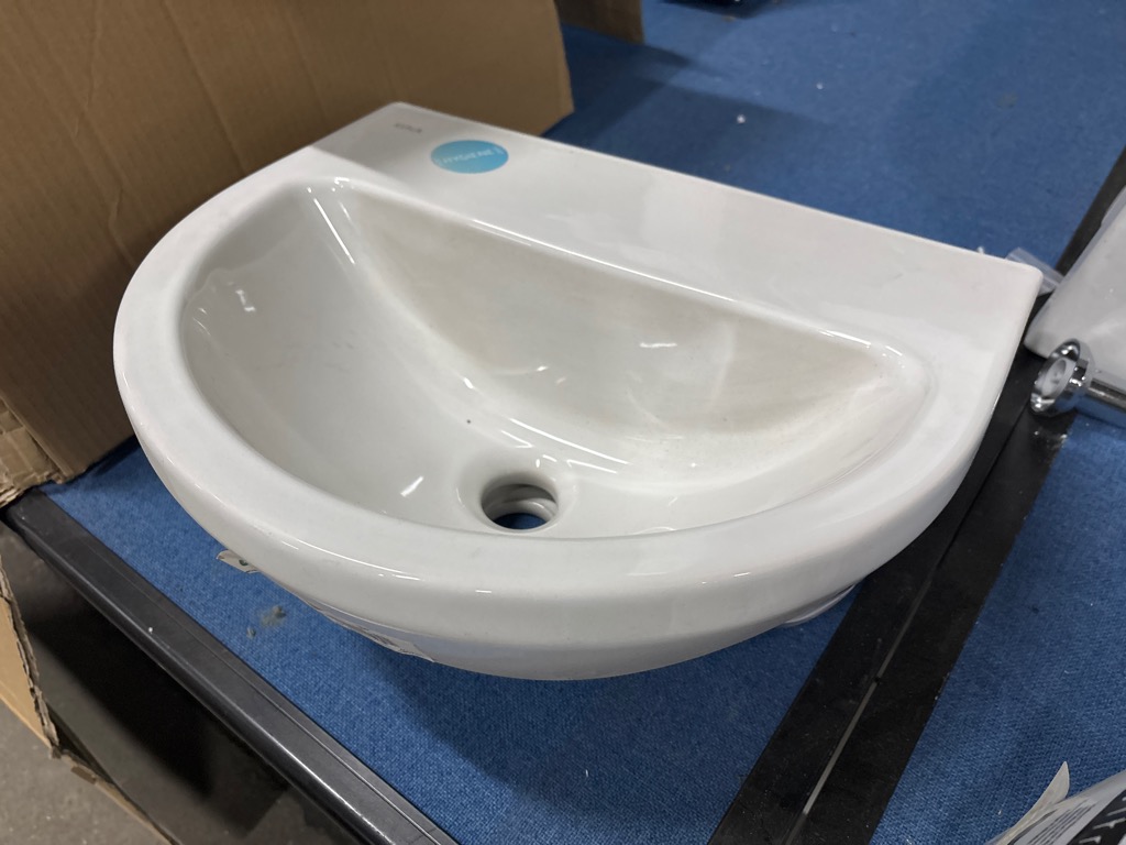 Lavabo rond 45 x 36 cm sans trop plein VITRA | Mobilier: enchères